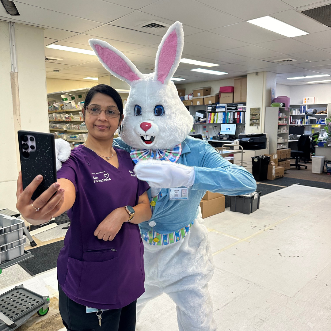 San News & Events - Easter Bunny hops by Sydney Adventist Hospital